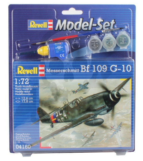 Battle-Models > Revell 64160 Model Set Messerschmitt Bf 109 G-10 1:72